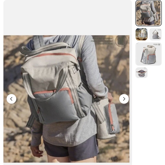 thirty-one | Bags | Nwt Thirty One Whisper Grey Colorblock Day Away ...